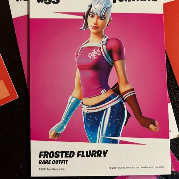 Toys | Fortnite Number 53 Frosty Flurry In A Rare Outfit | Poshmark